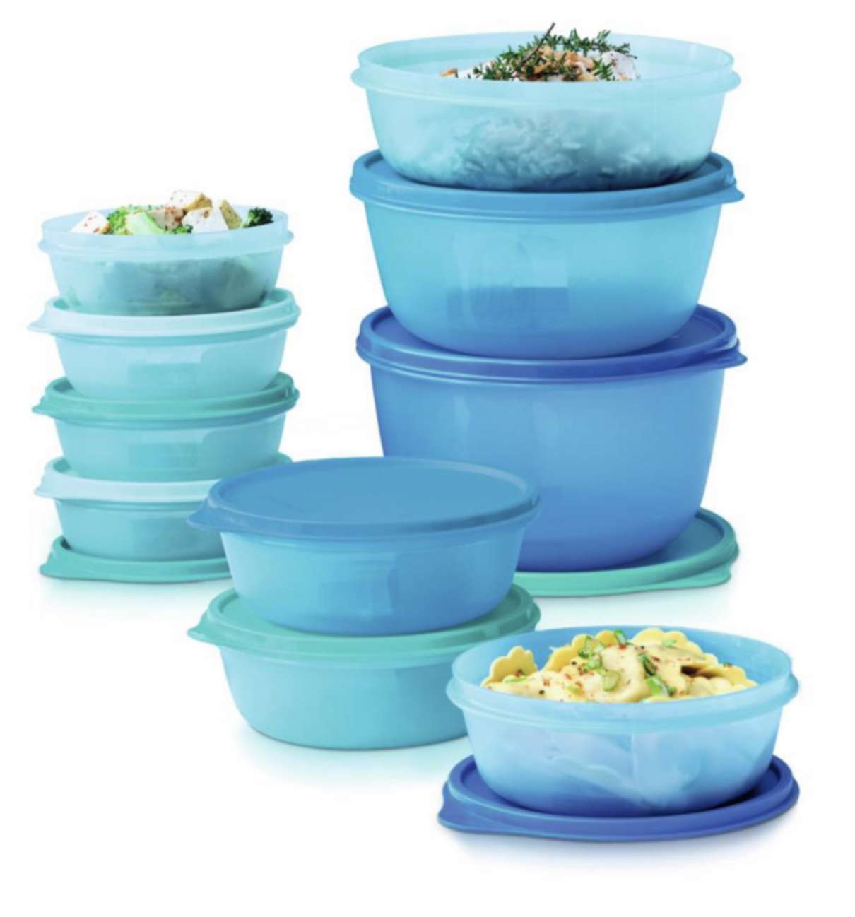 Tupperware Grote Set Ruimtekommen (10) - Lastore Tupperware