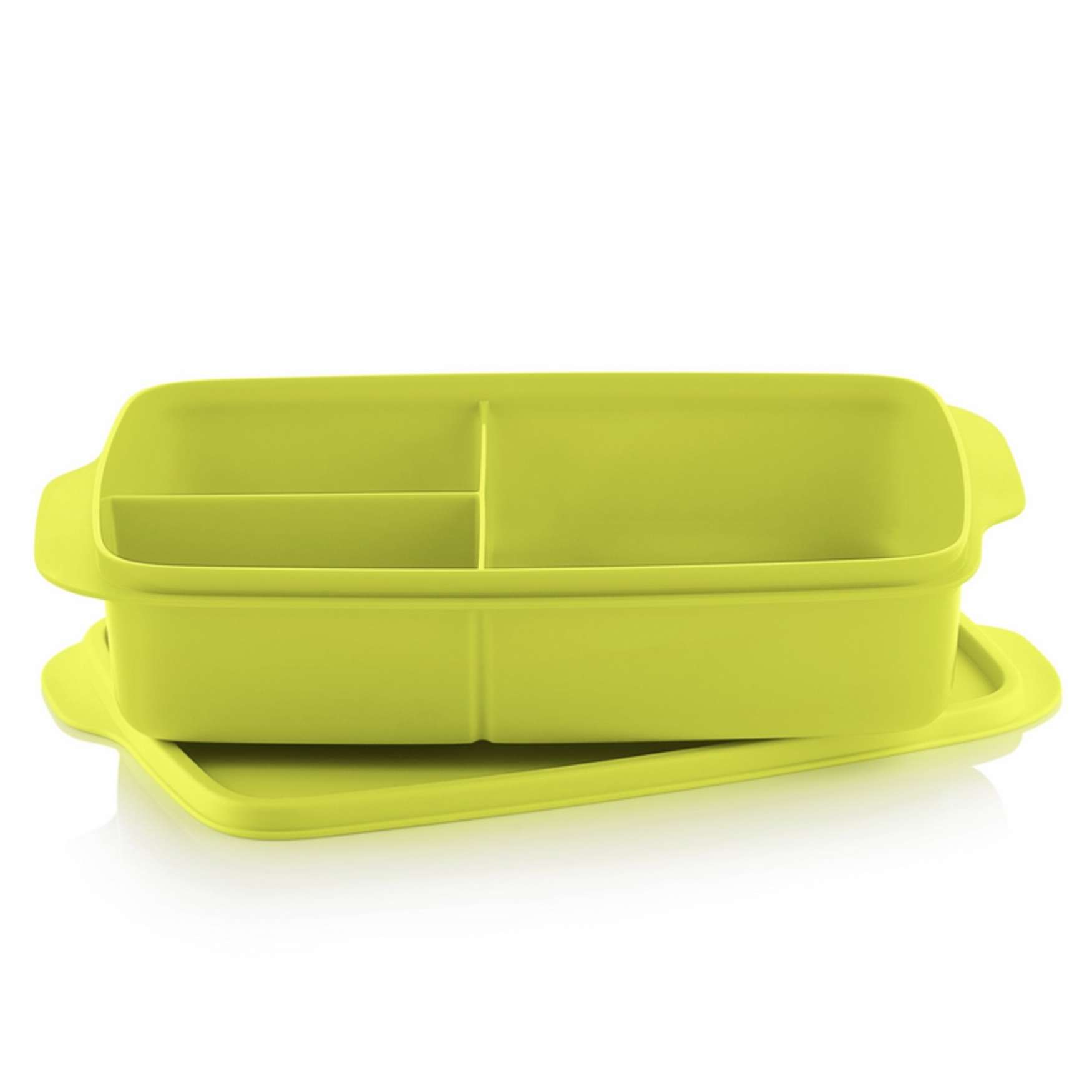 Tupperware Vakjeslunchbox Lime - Lastore Tupperware