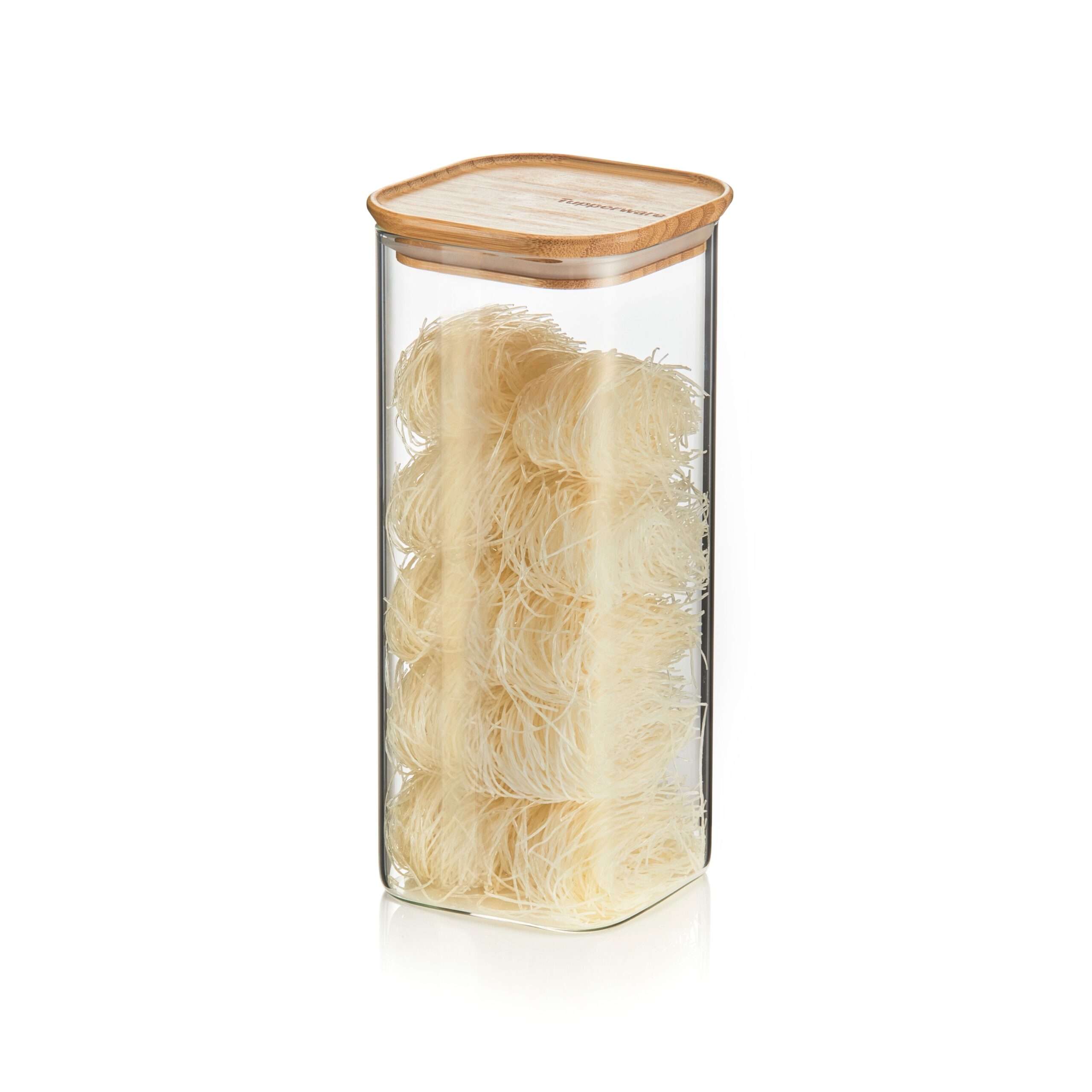Tupperware Bamboo Glass Storage - Lastore Tupperware