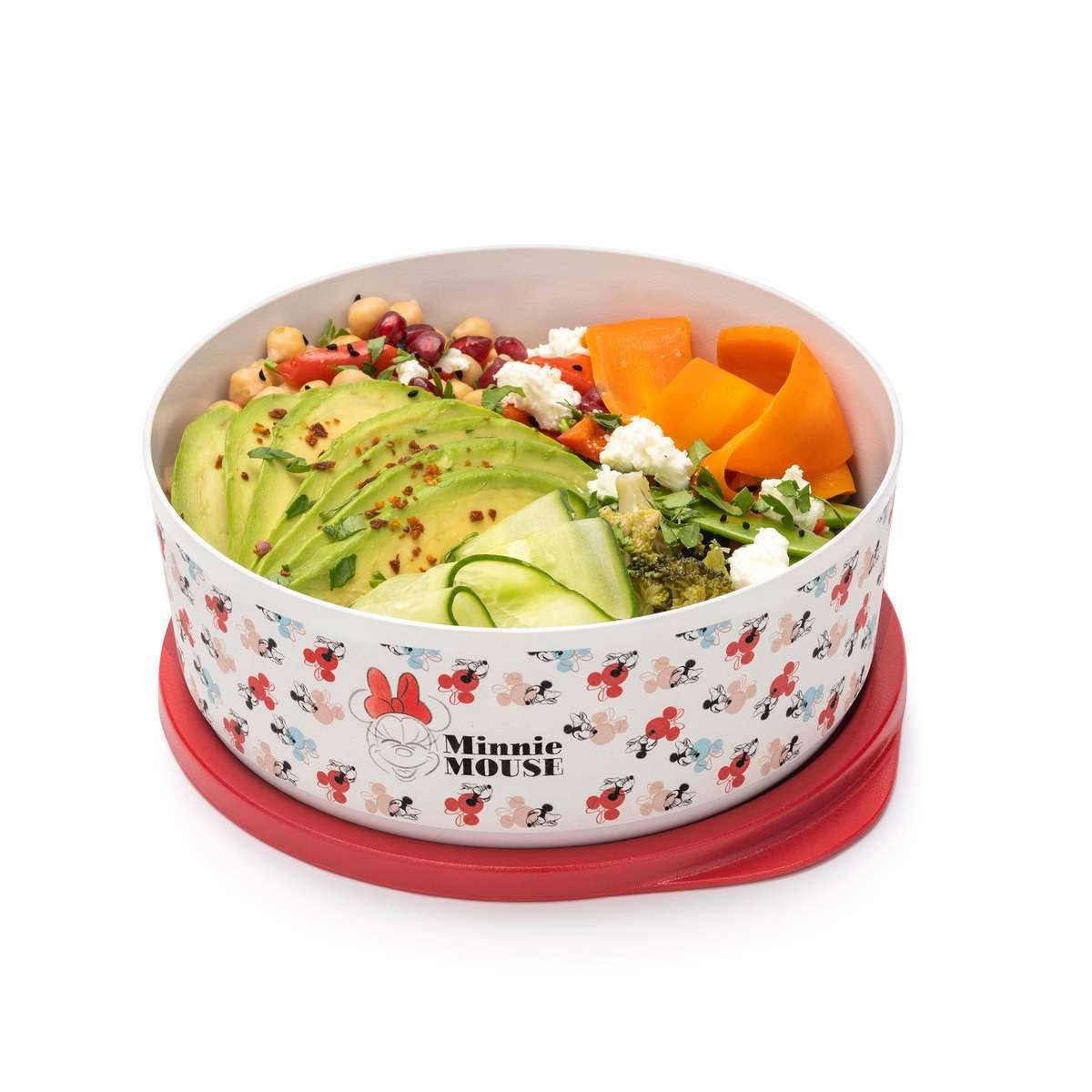 Tupperware Cubix Koektrommel Rond Minnie Mouse - Lastore Tupperware