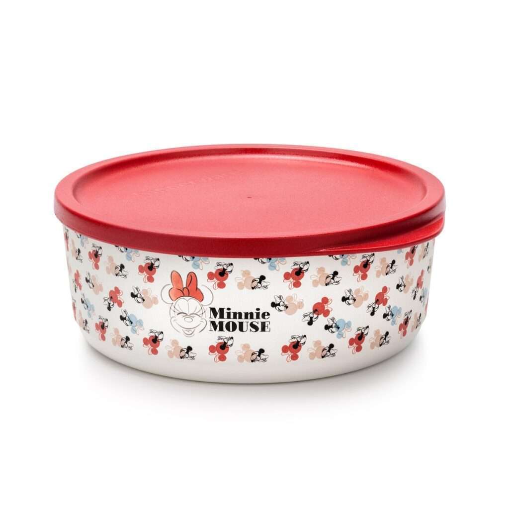 Tupperware Cubix Koektrommel Rond Minnie Mouse - Lastore Tupperware