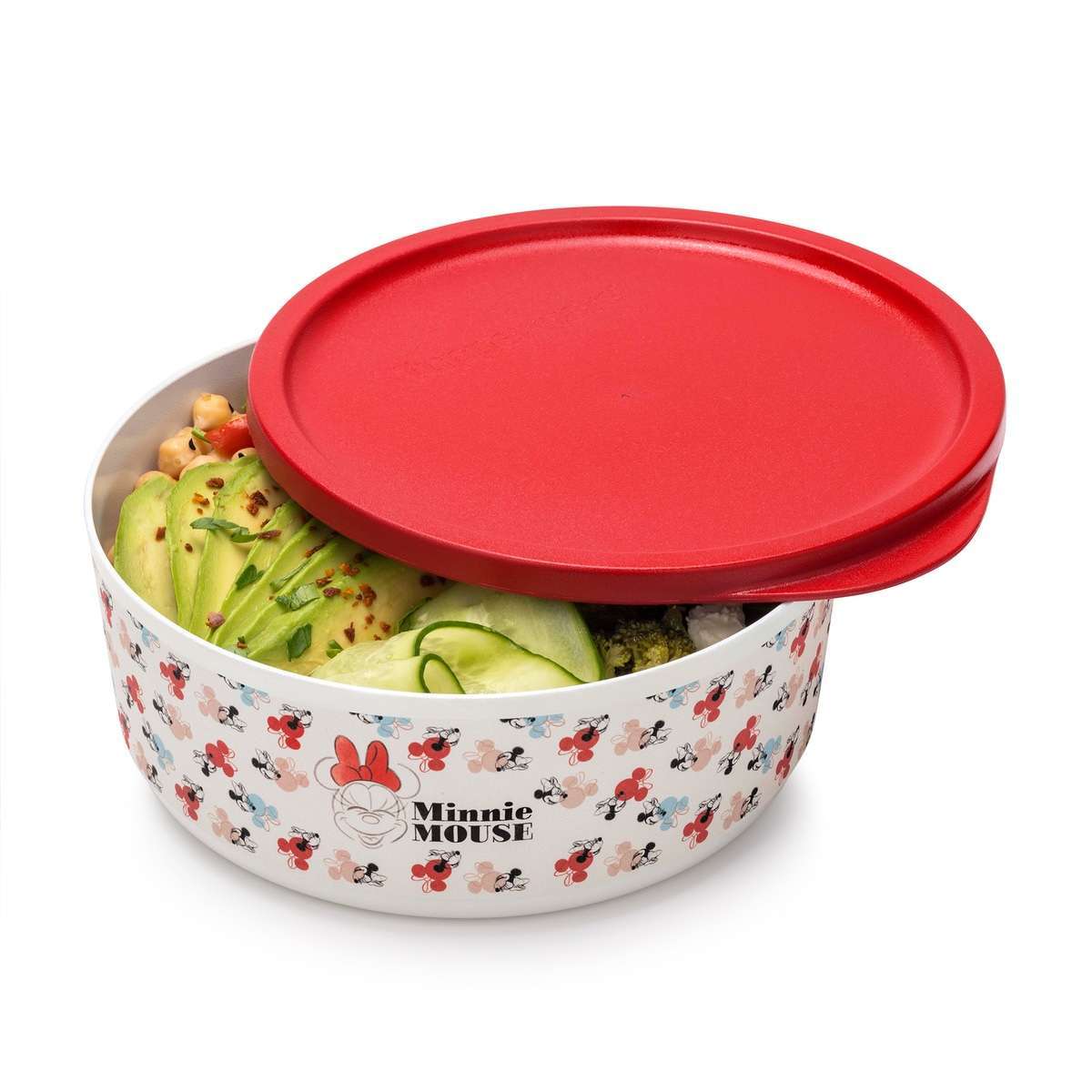 Tupperware Cubix Koektrommel Rond Minnie Mouse - Lastore Tupperware